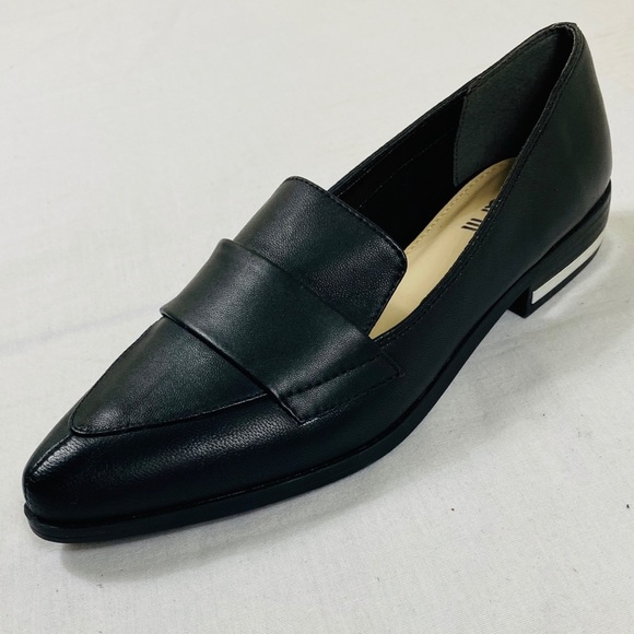 Bar III | Shoes | Bar Lll Black Pointy Toe Oxford Loafers | Poshmark